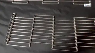 food biscuits wire conveyor belt metal mesh conveyor belt bright silver