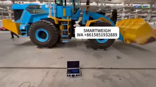 heavy duty portable truck scales 30 tons capacity wireless portable truck axle scales