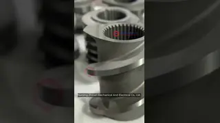 high-performance extruder screw elements for precise and consistent plastic extrusion