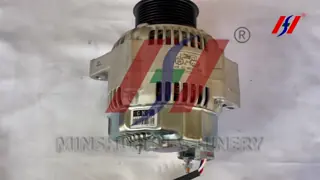 komatsu pc200-7/8 generator | original replacement motor 600-821-6130 / 600-821-8410