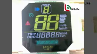 tn positive reflective monochrome black digits custom segment lcd display