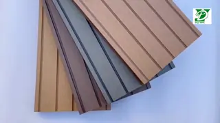 anti skid modern decking boards wpc decking boards with hollow core