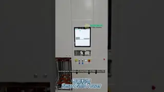 ultra high capacity 750pcs smd reel storage tower with code scanning