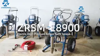 Venta caliente buen precio 2200w Motore senza Schablonen Pistola di scarico senza aria Polverizzatore di vernice senza aria di mano per la vernice