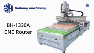 fully automatic nesting cnc router machine with auto loading and unloading