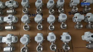 ss304 female thread electric actuated ball valve ac220v motorized on off type 2inch dn50 2 piece