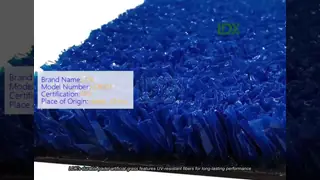 durable padel artificial grass with uv-resistant fibers