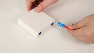 1 Core Drop Cable Splicing Protection Tube