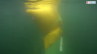 enclosed underwater pillow lift bag 250kg-5000kg buoyancy capacity with scuba tank pocket
