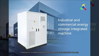 400kwh-430kwh ac energy storage cabinet air cooled ip55 ip66 for outdoor