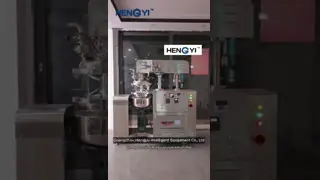 hydraulic lifting vacuum emulsifier mixer 20l for liquid soap