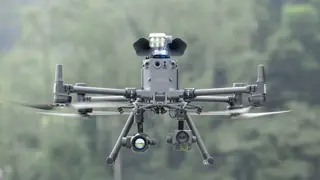 96w dji drone speaker 2 in 1 dji drone spotlight for dji m350