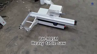 precision wood cutting table saw machine / sliding panel saw 5.5kw