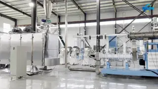 the ce-certified, fully stainless steel extruded aquatic feed pellet production line