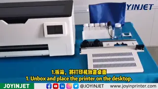 30cm mini dtf printer 1pc epson xp600 heads desktop a3 dtf printer