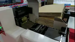 bottom suction automatic paper die cutting machine 6000s/h nozzle lead feeding