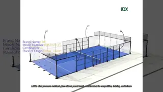 super 360° panoramic padel tennis court sports panoramic paddle court
