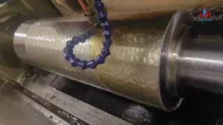 42crmo heating metal embossing roller for nonwoven fabric laser engraving