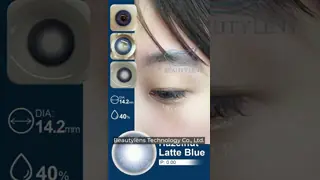 mc38 yearly colored contact lenses 14.2mm diameter millcreek lenses with hema material