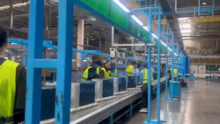 fully automated and semi-automated air conditioning assembly line/testing/final line