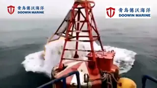 parachute type underwater air lift bags customized 250kg - 100ton capacity