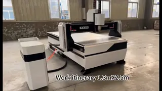 precision cnc wood router machine 0.03mm working accuracy 24000rpm water cooling spindle