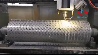 wallpaper steel embossing roller 100mm-1500mm dia stainless roller