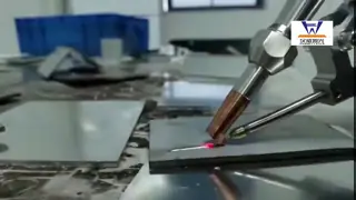 advanced handheld welding machine with 60 & 150mm adjustable standard focus length