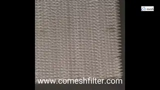 chain balanced weave conveyor belt metal conveyor belt 50kg-100kg load