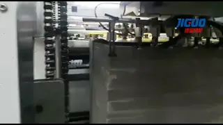 cardboard flatbed automatic die cutting machine qt500-7 8500s/h speed