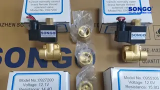 16bar pilot type solenoid diaphragm valve brass ac220v normally closed