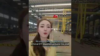 factory prefabricated q355bh type steel solid durable steel structure workshop building