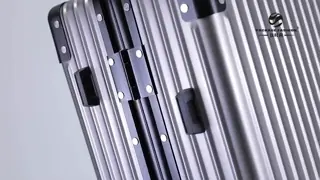 802 bestselling all-aluminum magnesium alloy trolley case with universal wheels, 20-inch tsa lock