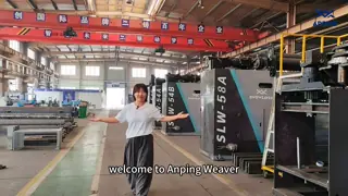 automatic edge winding machine for gabion mesh