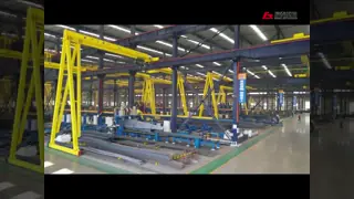prefabricated steel structure workshop for industrial buildings