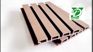 environment friendly exterior decoration wpc cladding