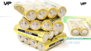 1.5v lr6 dry cell am3 ultra alkaline cell battery 380mins aa primary vp battery