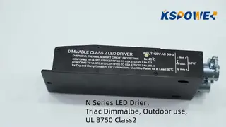 24v 96w class 2 nema 3r rgb led driver with 5-year warranty and triac dimmable