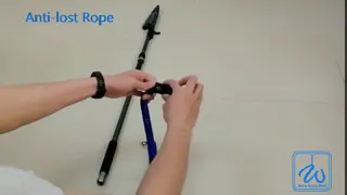oem / odm coiled cable rope tool safety retractable lanyard with carabiner