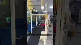 10-25m/Min Hook And Loop Back Adhesive Machine With Adjustable Heat And Pressure For Apparel And Footwear