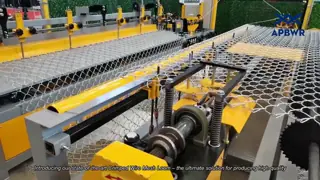 stable performance chain link fence maker machine quick setup
