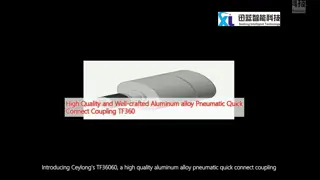 tf360 series well crafted aluminum alloy pneumatic quick connect coupling