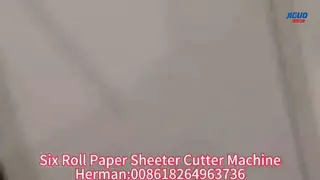 jiguo zwc-1400-6 paper sheeter cutter machine, reference weight of cutting paper:50-500g/m2