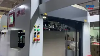 7500s/h creasing and die cutting machine stripping craft paper boxes