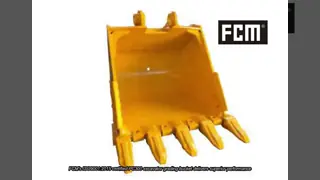 is090012015 certified excavator grading bucket