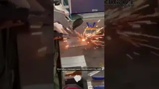 handheld single motor laser welding machine with four laser welding modes