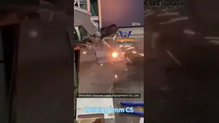 handheld 3-in-1 laser welding machine for welding /  cutting and cleaning