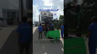 72'' panel fan for optimal industrial and commercial ventilation