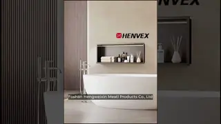 14x22x5“ shower wall niche stainless steel modern two layer wall mounted for home