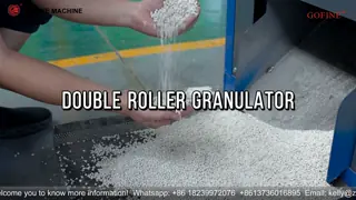 double roller fertilizer granulator for precise and uniform fertilizer production